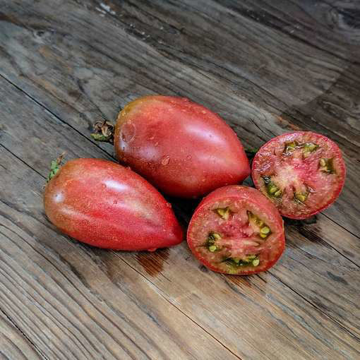 Purple Russian Plum Tomato-Meraki Seeds