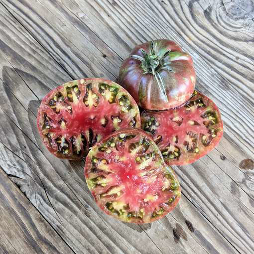 Crazy Calliope Dark Dwarf Tomato-Meraki Seeds